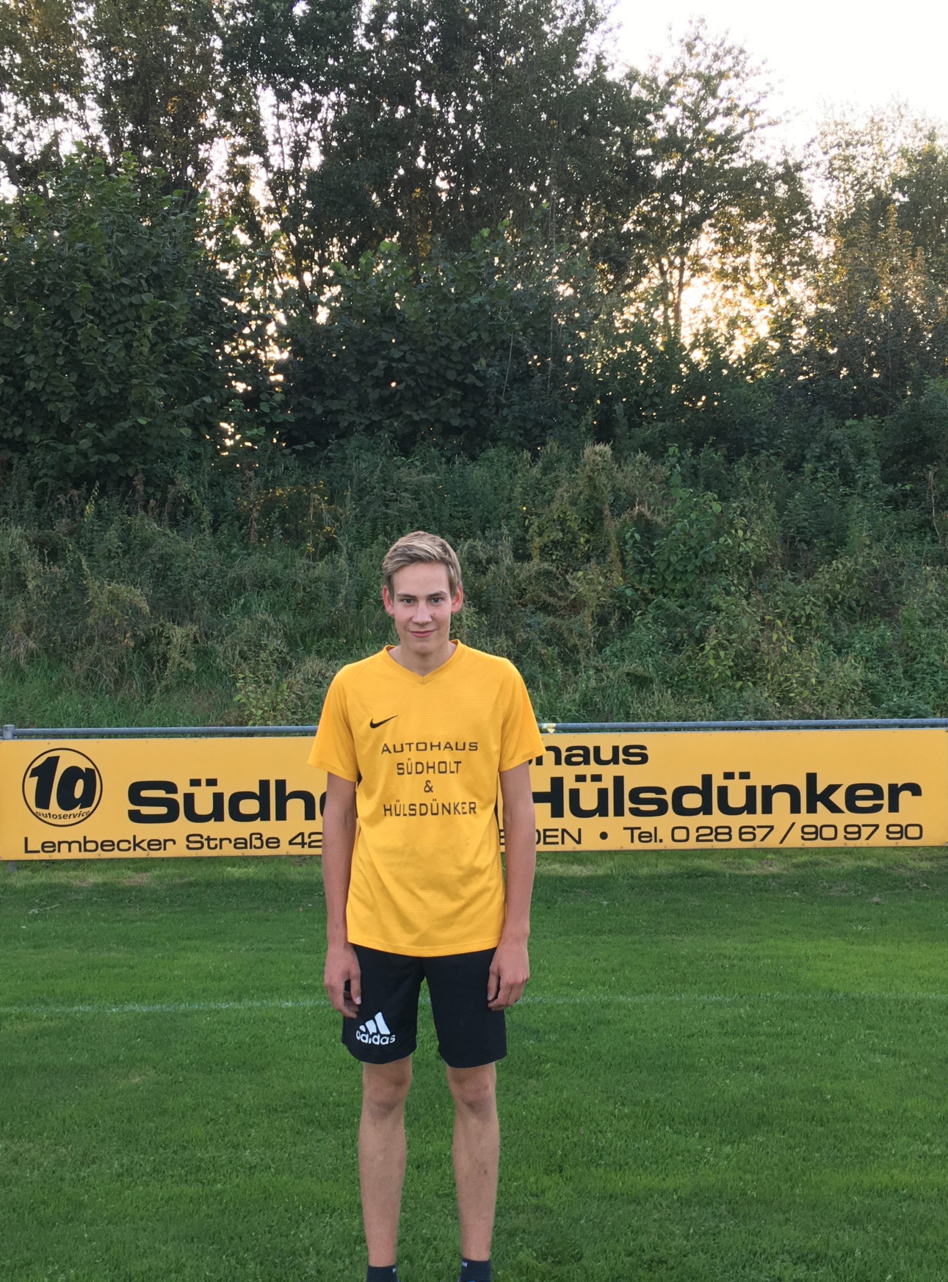 Herzlich Willkommen bei den Herren, Frederik !!! - FC Marbeck 58 e.V.
